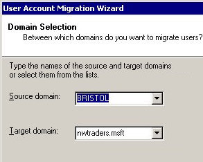 Windows Server 2003 ADMT and USMT Active Directory Migration Tool